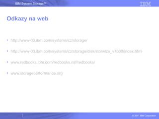 IBM Storwize V7000 unikátní virtualizační diskové pole PPT Computer Peripherals Computing