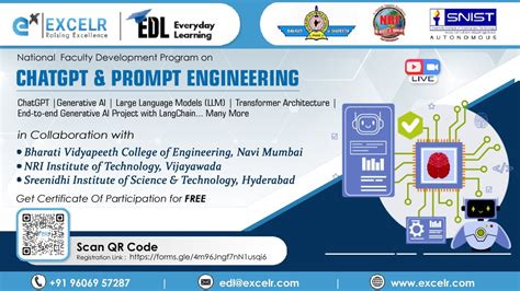 National Faculty Development Program On Chatgpt And Prompt Engineering Day 1 Youtube