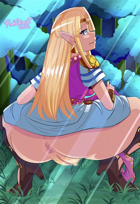 Rule 34 A Link To The Past Ass Asshole Peeing Princess Zelda Pussy Radlionheart Squatting