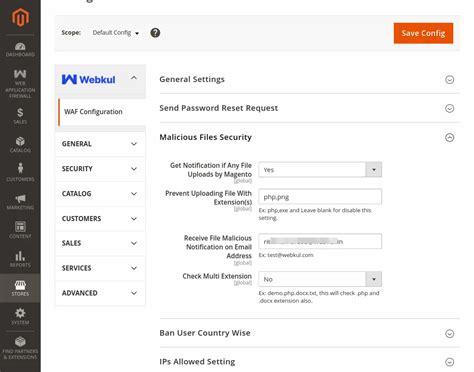 Web Security Module For Magento 2 Web Firewall Extension