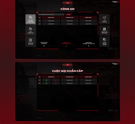 Gta5 Roleplay Ui Design Pvp Behance