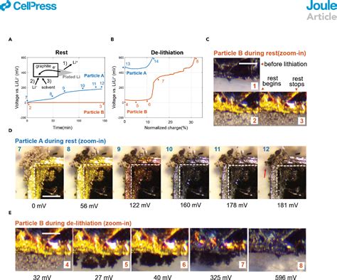 Figure 1 From Interplay Of Lithium Intercalation And Plating On A Single Graphite Particle