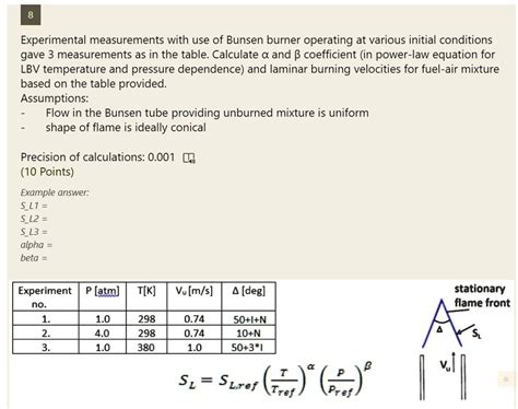 Video Solution Experimental Measurements With The Use Of A Bunsen