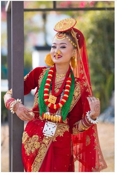 Beautiful Limbu Bride In Traditional Outfit