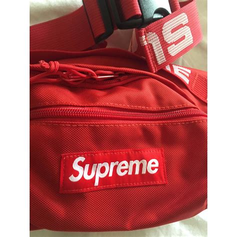 Autre Marque Supreme Bum Bag Red Nylon Ref61189 Joli Closet