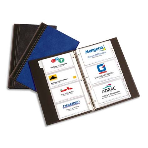 Classeurs Pour Cartes De Visite 26 Modèles à Comparer Sur Helloprofr