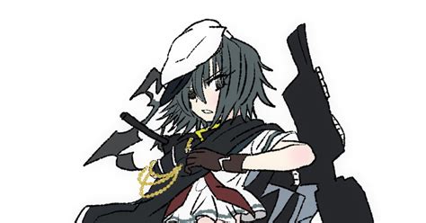 【艦これ】木曾改二 Illustration By くろいひ Pixiv