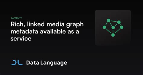 Rich Linked Media Graph Metadata Available As A Service