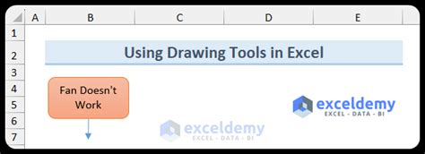 drawing in excel basics and application exceldemy