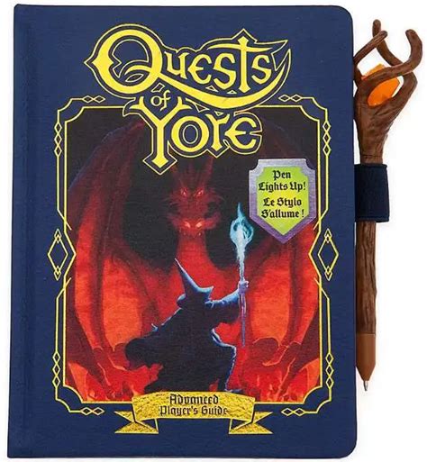 Disney Pixar Onward Quests Of Yore Exclusive Replica Journal Pen Set