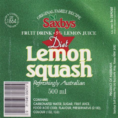 Sx1940 5history 600x600 Saxbys Soft Drinks