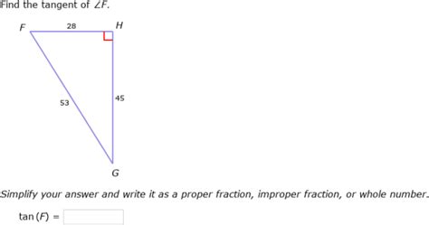 IXL Find The Tangent Ratio Geometry Practice