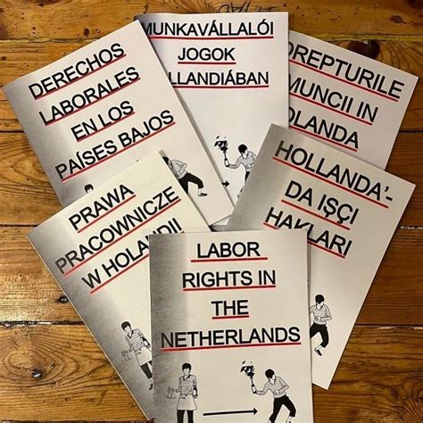 Brochure In 17 Talen Arbeidsrecht In Nederland Doorbraak Eu