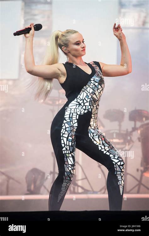 Grace Chatto Of Clean Bandit Performs During The Second Day Of Bbc