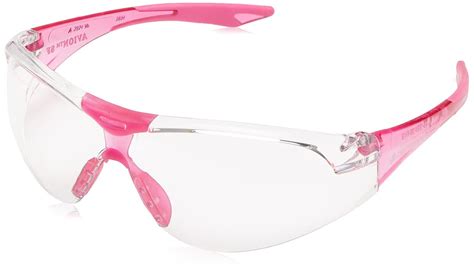 Womens Slim Fit Ballistic Shooting Glasses Pink Shockeater Shooting