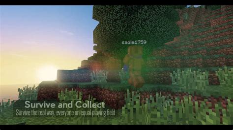 Best Minecraft 110 Survival Server Real Survival Server Youtube