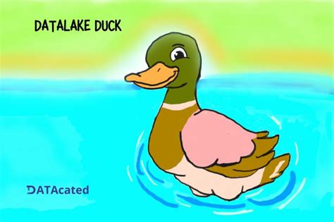 Just Added Another Member To The Datacated Doodles Collection Meet The Datalake Duck Kate