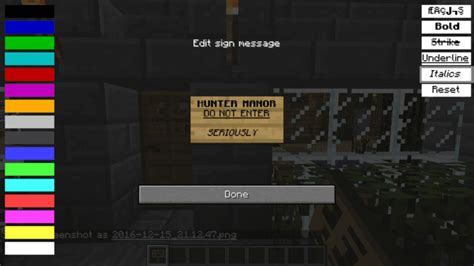 Text Formatting 1 8 Minecraft Mods