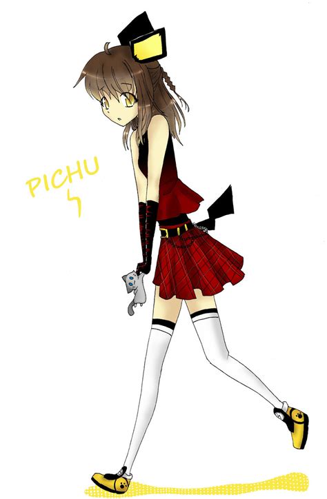 Pichu Girl By Pichuspokeball On Deviantart