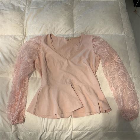 Beautiful Light Pink Blouse With The Most Adorable Depop