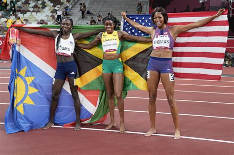 Gabby Thomas Of Massachusetts Wins Bronze In 200m At Tokyo Olympics