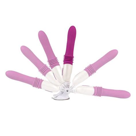 Usb Şarjlı Otomatik Sex Makinesi Vantuzlu Vibratör Dildo Penis