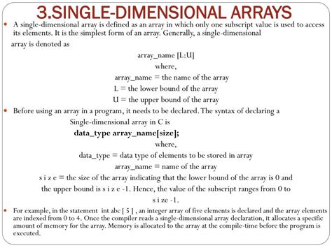 Ppt Chp 2 Arrays Powerpoint Presentation Free Download Id2646711