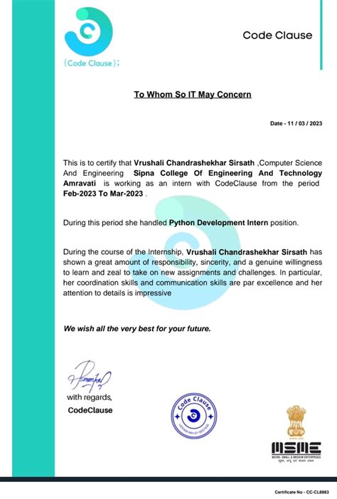 Vrushali Sirsath On Linkedin Community Developer Internship Python Intern Connections