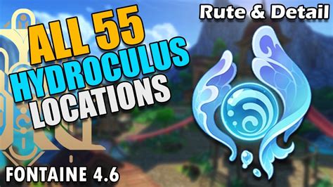 All 55 Hydroculus Locations Semua Lokasi 55 Hydroculus Fontaine 4 6