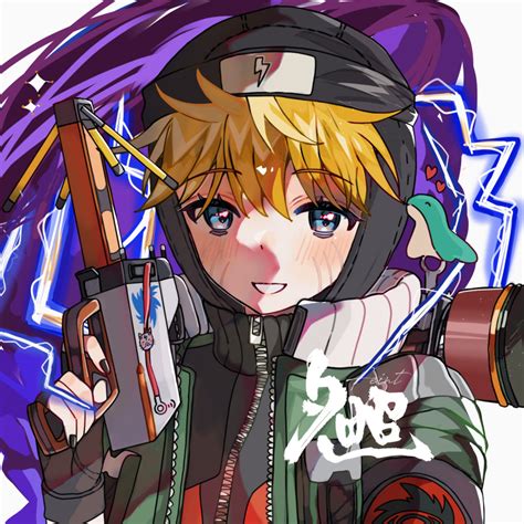 Safebooru 1girl Animification Apex Legends Black Nails Blonde Hair