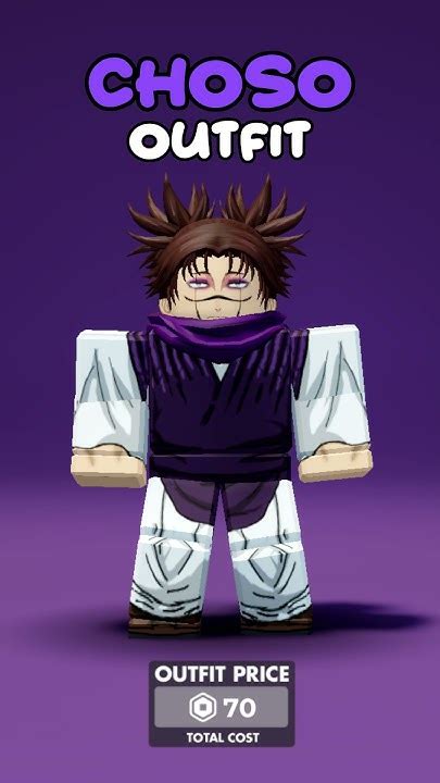 Choso Outfit Idea Roblox Youtube