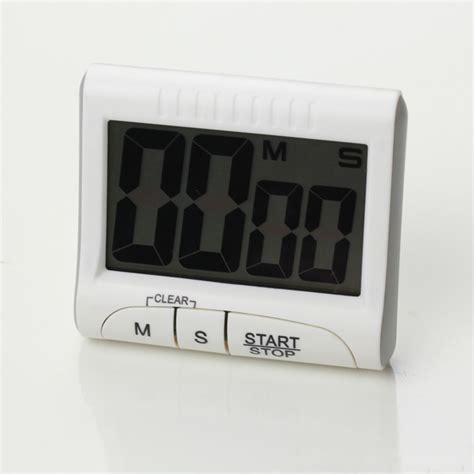 大屏幕大声家用厨房电子计时器定时器提醒器考研做题静音正倒计时虎窝淘