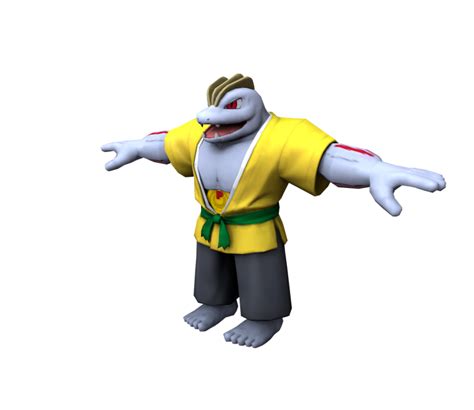 Mobile Pokémon Unite 0067 Machoke Adept Style The Models Resource