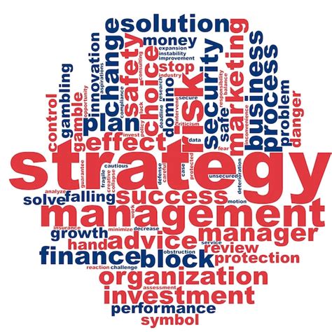 Premium Photo Strategy Word Cloud