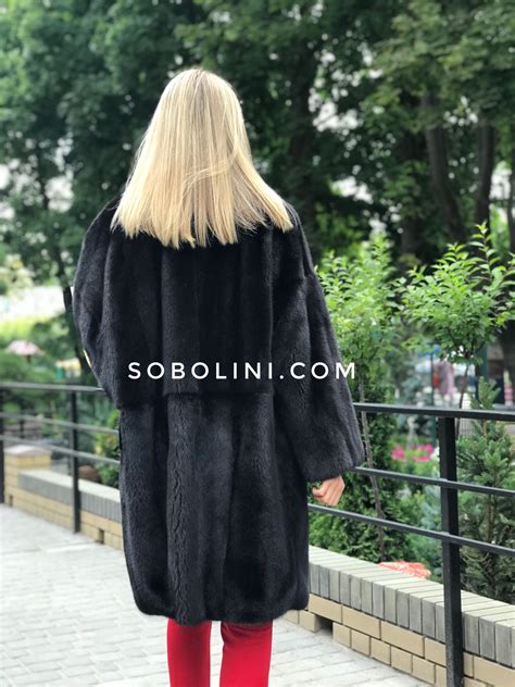 ШУБА из норки оверсайз