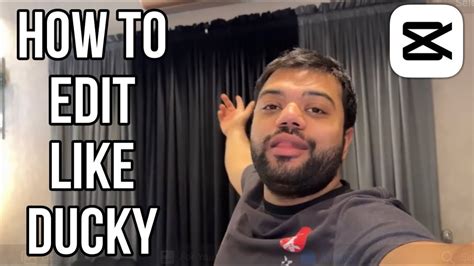 how to edit vlogs like duckybhai using capcut mobile pc tutorial