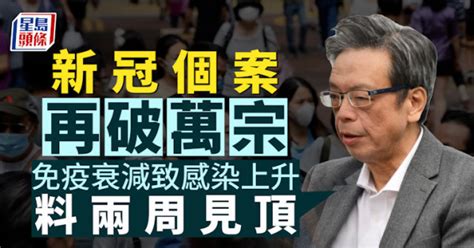 新冠個案再破萬宗 專家指免疫衰減致感染上升料兩周見頂 星島日報