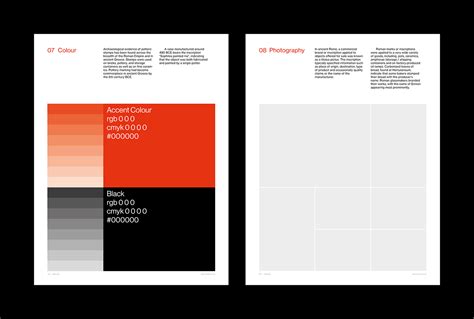 Brand Identity Guidelines Grid System Letter Portrait On Behance