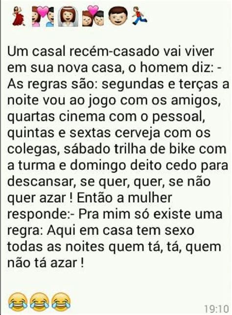 Casal Recém Casado Vai Viver Junto Bombou No Whatsapp