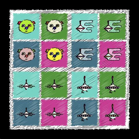 벡터에서 평면 음영 스타일 아이콘 어린이 장난감 세트 Eps Ai Uidownload