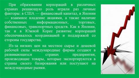 Роль ТНК в мировом хозяйстве Положительные и отрицательные стороны