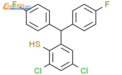 116041 84 0 Benzenethiol 2 Bis 4 Fluorophenyl Methyl 4 6 Dichloro