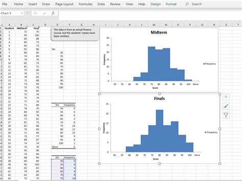 solved the file p02 10 xlsx contains midterm and final exam scores