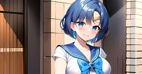 セーラームーン セーラープレグナント セーラーメルクーア11 とろみくずこのイラスト Pixiv