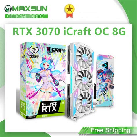 MAXSUN Full New GeForce RTX ICraft OC G GDDR GPU Nm NVIDIA Computer PC Bit DP
