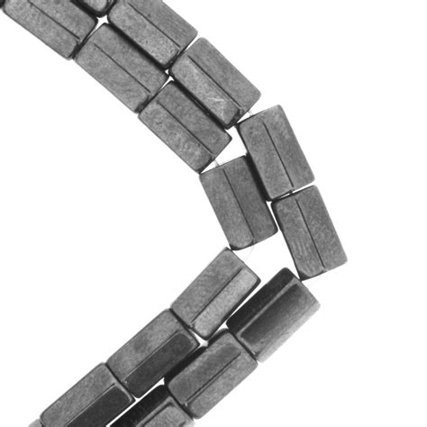 Fio Hematita Magnética Cilindro Sextavado 8x5mm Universo