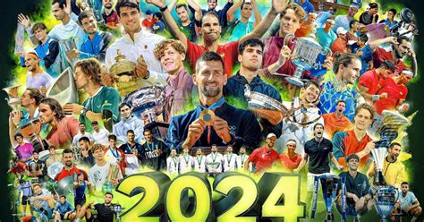 《2024網球年度十大回顧》：sinner和alcaraz平分四大滿貫，djokovic圓夢金滿貫，蠻牛nadal正式退休 P2 網球