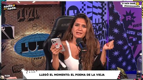 Momi Giardina Volvió A Luzu Tv Y Habló De Su Polémica Con Flor Vigna