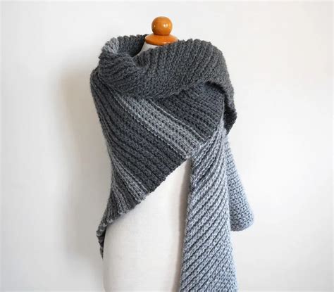 Chunky Crochet Shawl Pattern Thule