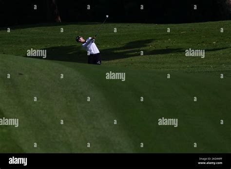 Sung Hyun Park Of South Korea In Action During Round One Of The Hsbc
